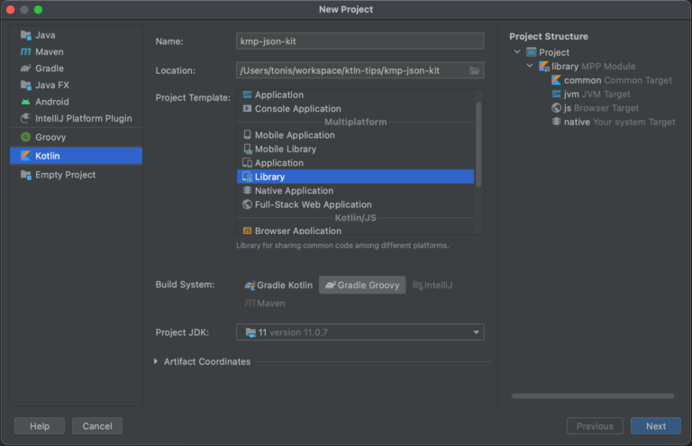 Kotlin Multiplatform in a MacOS app - tonisives
